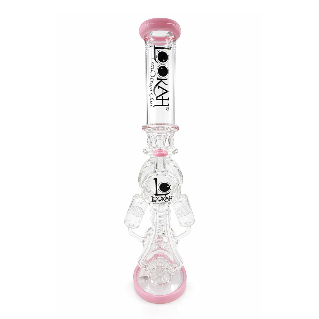 Lookah 20 Inch Quad Honeycomb Recycler Rig | Honeybee Herb – Dip Devices