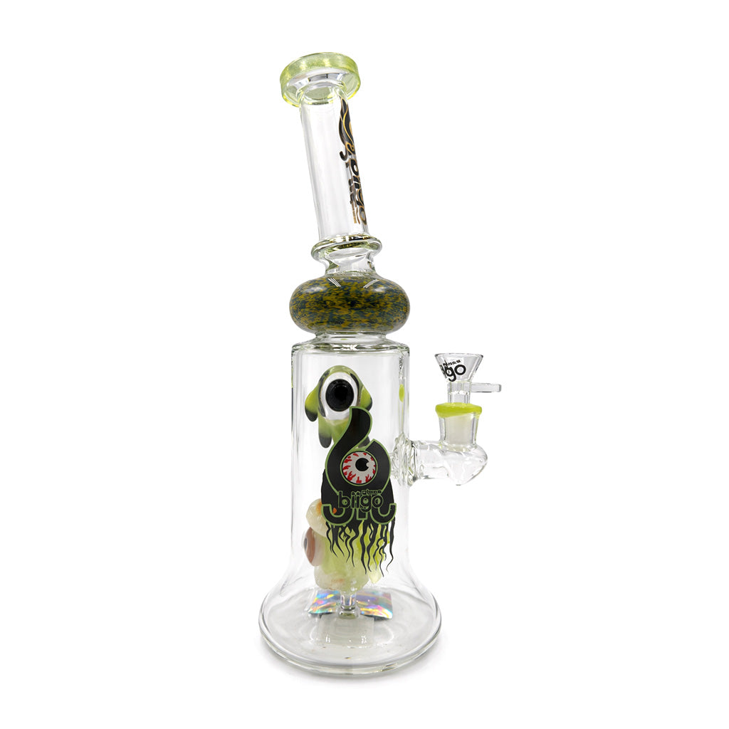 Lookah BIIGO 11 Inch Eye Themed Dab Rig | Honeybee Herb – Dip Devices