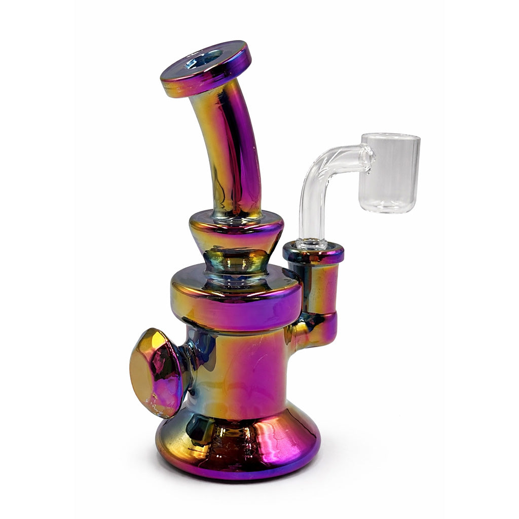 Pearlescent Mini Dab Rig with Quartz Banger – Dip Devices