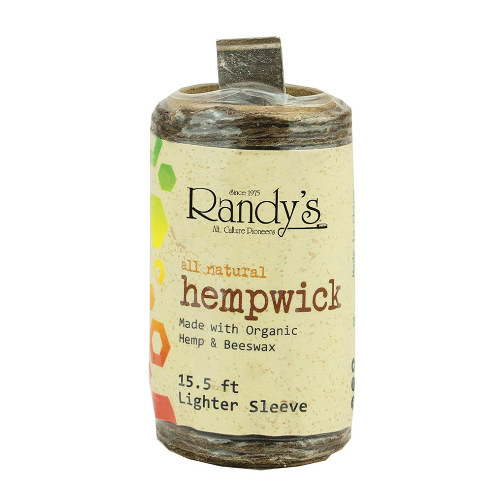 Randy's Hemp Wick + Holder – All Natural 15.5ft – Dip Devices