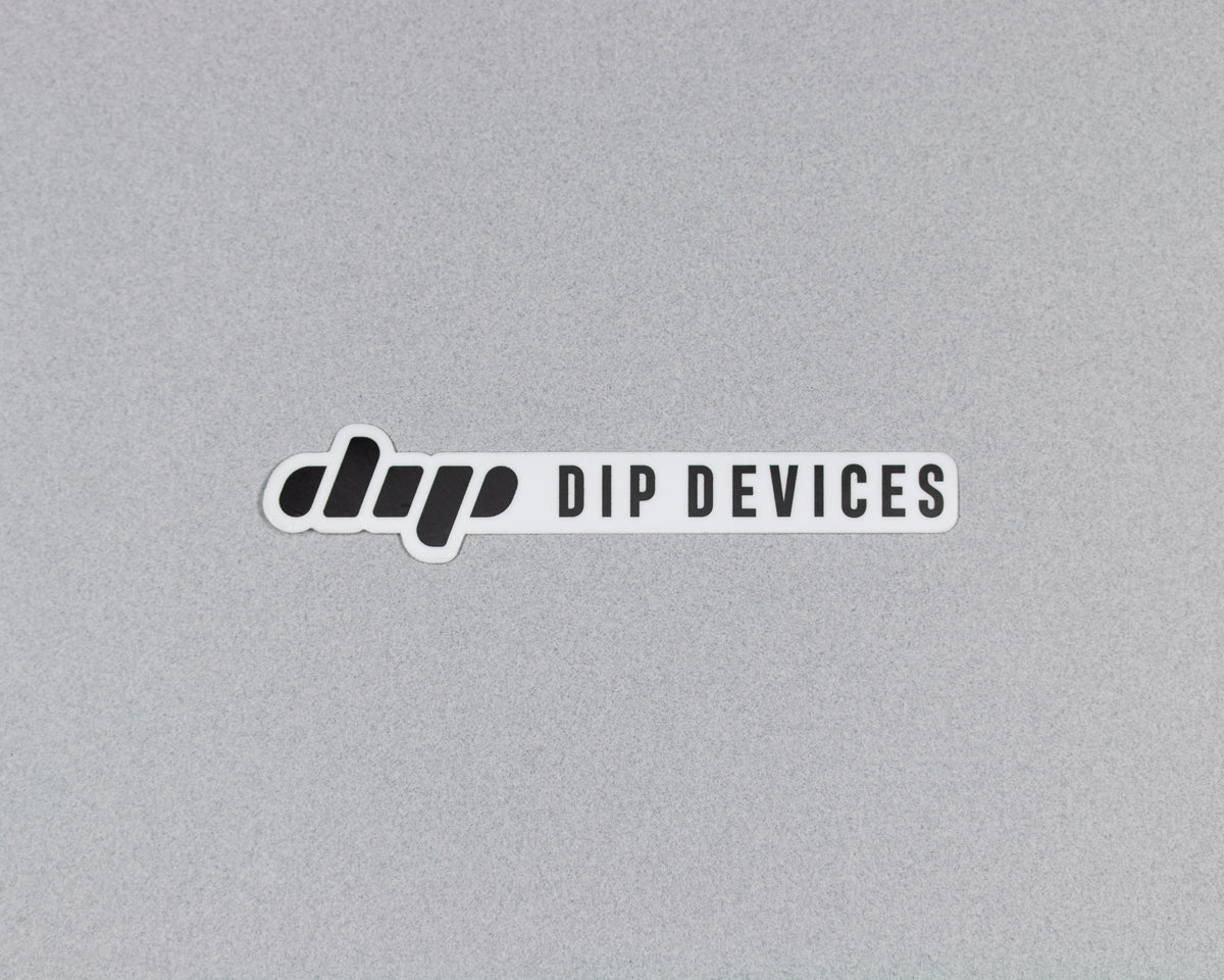 Dip Devices Wordmark Sticker - Black
